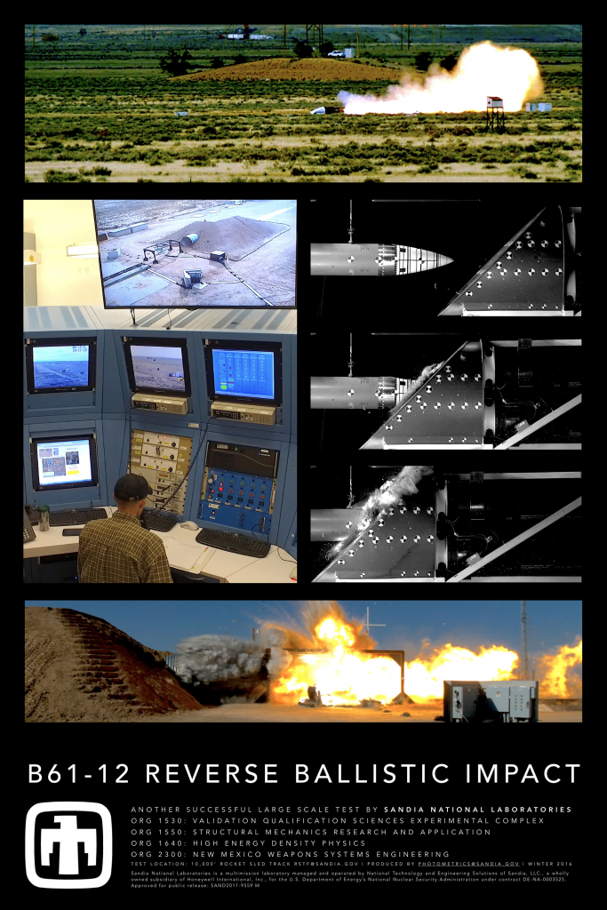 Rocket Sled Track – Validation and Qualification Sciences Experimental ...