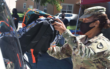 Operation Backpack supports CA military families – LabNews