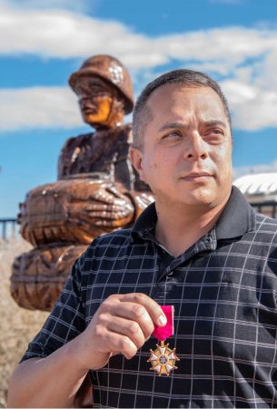 David Chacon honored with Legion of Merit – LabNews