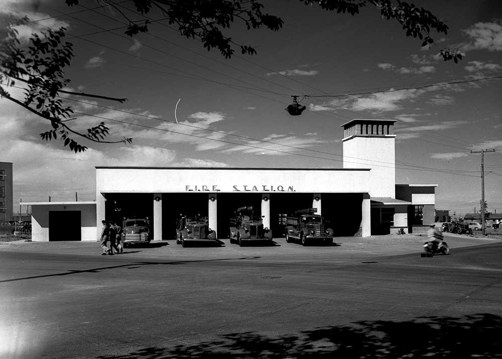 Then and now: Fire station – LabNews